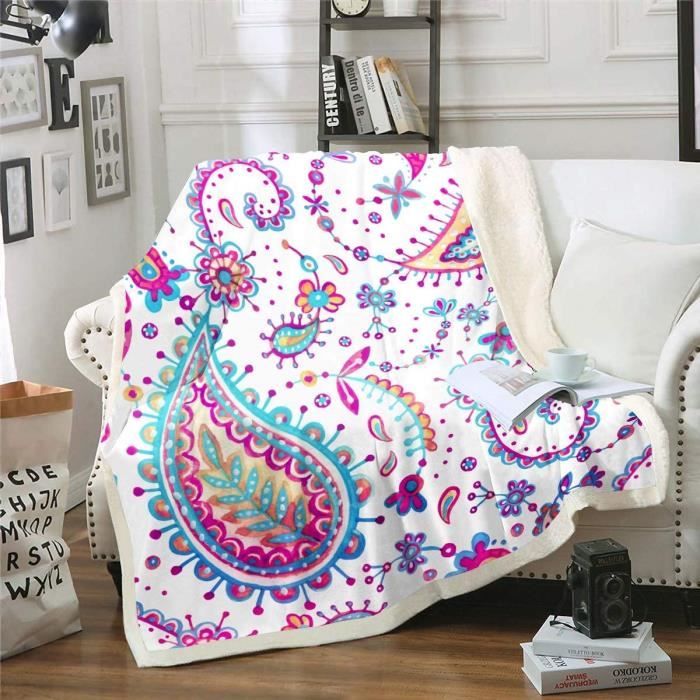 Plaid Boho Cachemire Bohème Style Exotique Couverture pour Enfants ...