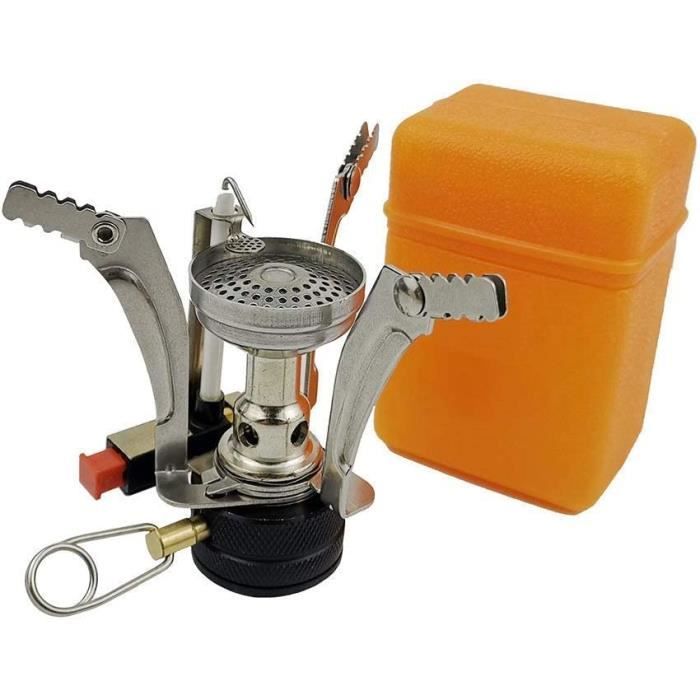 Mini réchaud à gaz de camping, réchaud à gaz de camping portable ...