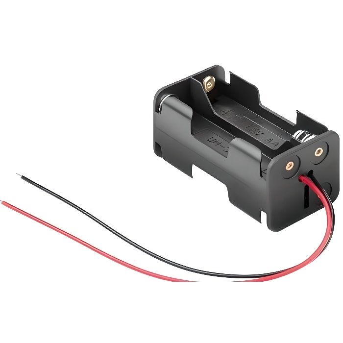 Composants électroniques Arduino Coupleur Support 2 Piles AAA LR3 avec ...