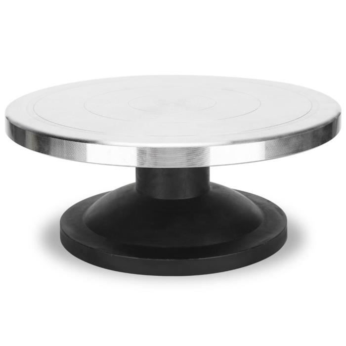 Fdit platine en céramique Roue de sculpture grande plaque tournante robuste avec roulements à ...