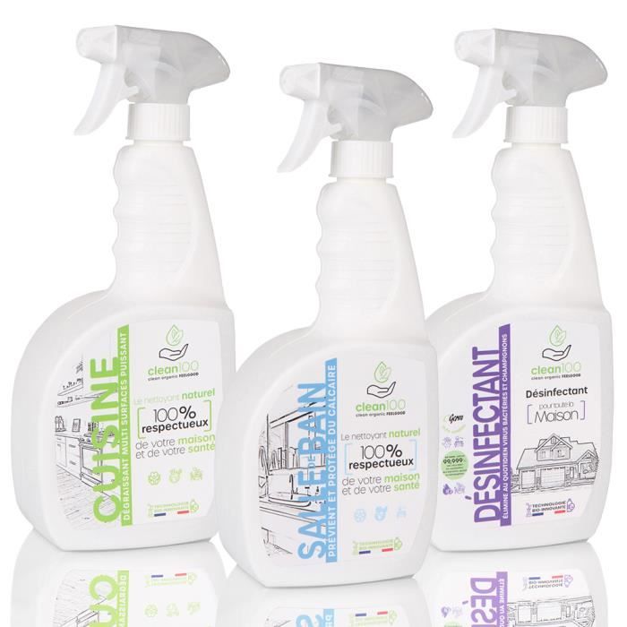 Produit Nettoyage - CLEAN 100 - SET MAISON - X1 - Nettoyant - Cdiscount ...