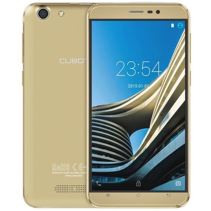 Smartphone Cubot Note S Geste Contrôle OTG Android5.1 5.5″2GB RAM 16GB ...