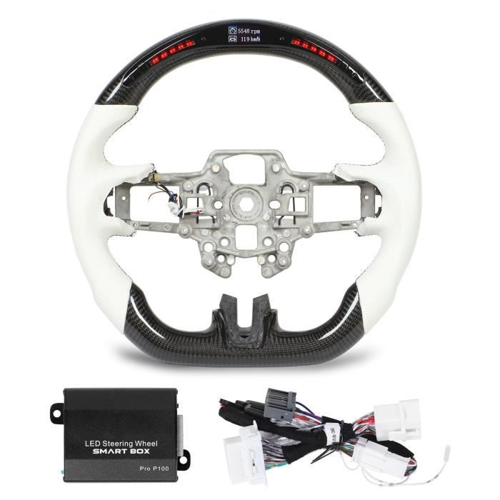 Dilwe Volant à LED Aramox Volant LED, 20 Feux de Changement de Vitesse ...