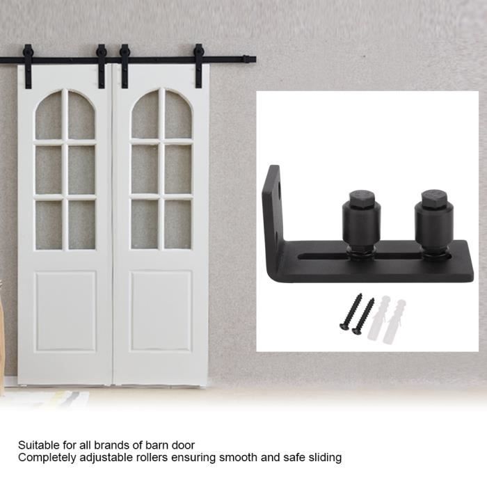 Dioche Guide au sol Guide de sol coulissant réglable en acier au ...