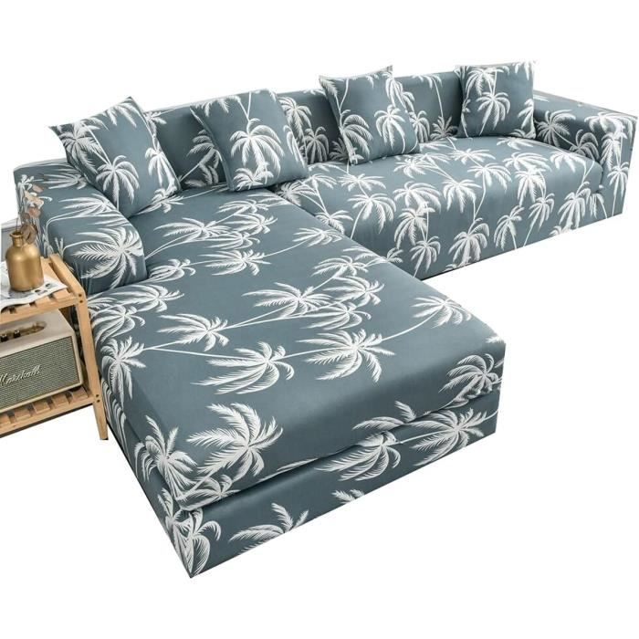 House Canape D'Angle Canapé Protecteur Extensible Housse De Canapé D ...