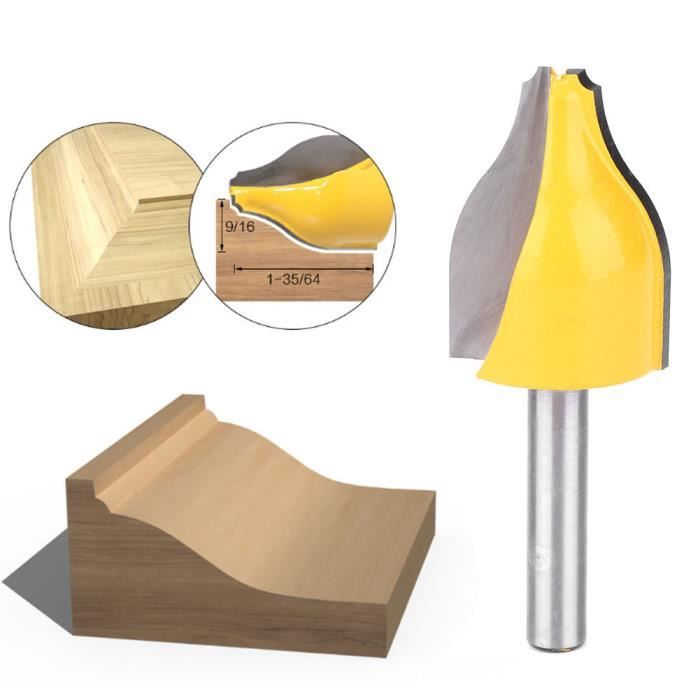 EJ.life Router Bit Set, Heat Resistant Router Bits, Woodworking for ...