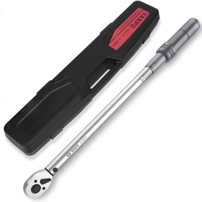 Clé Dynamométrique 1-2", Clé De Torsion 50-350Nm, Précision ±3% ...