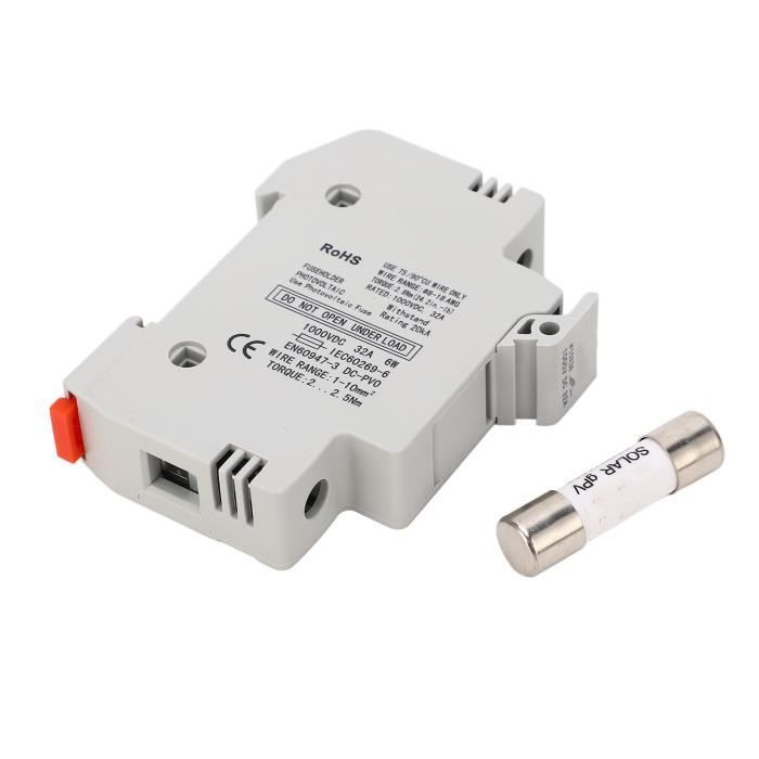 Shipenophy fusible 1000 V Disjoncteur à fusible 1P 32A 1000V DC ...