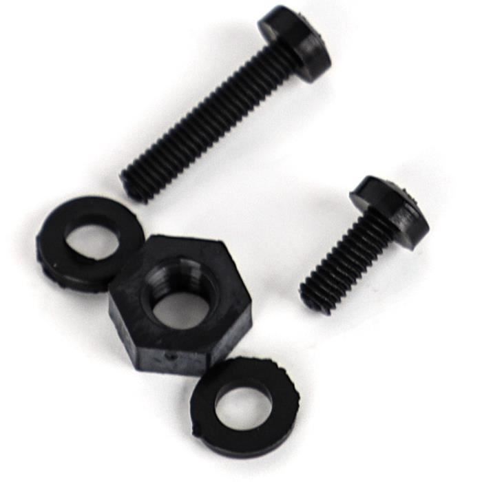 Écrou en nylon 270 pièces-bote M2-M2.5-M3-M4-M5 Kit d'assortiment de ...