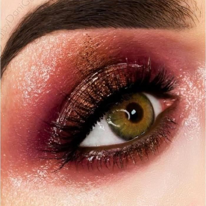 Mysalens® Lentilles De Contact De Couleur Symphony 3Con Green Vert ...