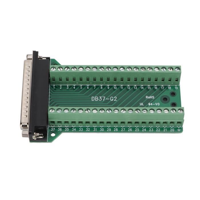 HUJ Connecteur de dérivation DB37 DB37 connecteur de dérivation bornier ...