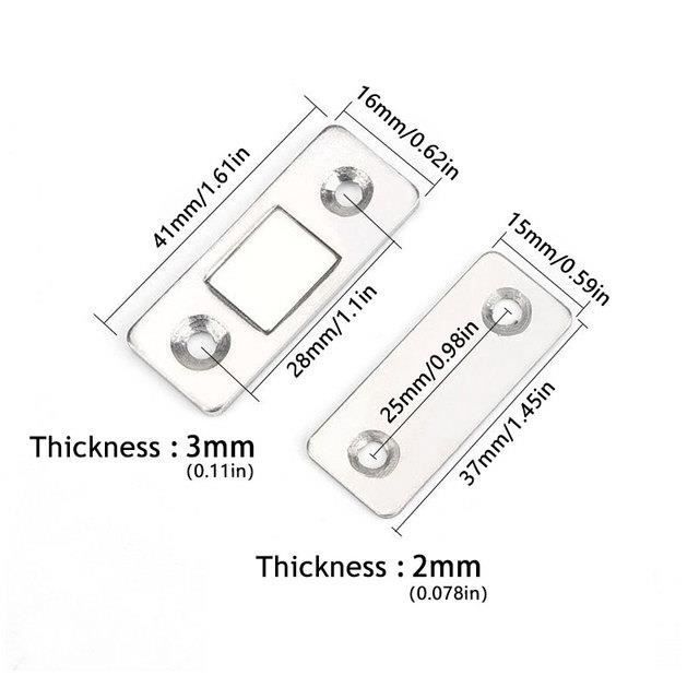 Butée de porte,Silver no stickers--Butoir De Porte Magnétique Pour ...