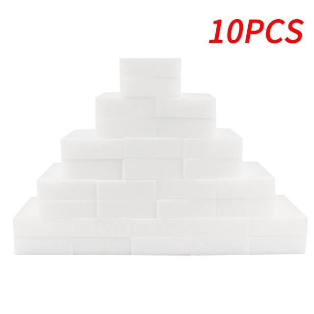 EPONGE - TAMPON A RECURER,10pcs--Éponge mélamine magique, 100x60x20mm ...