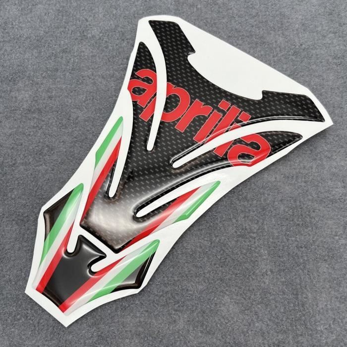 Autocollant 3D en PVC Style italien pour moto Aprilia RSV4, RSV1000 ...
