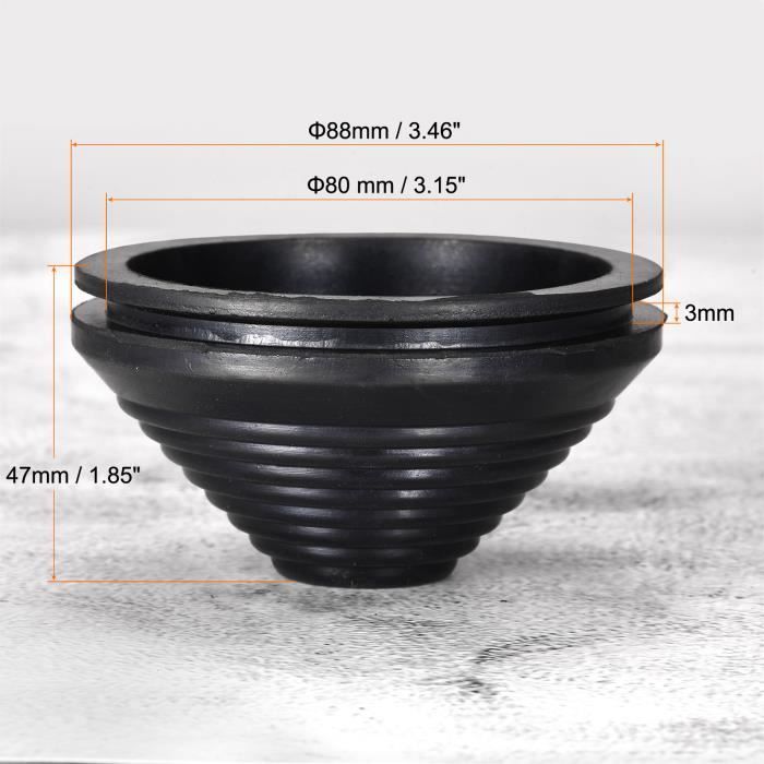 SOURCING MAP Passe-fil Caoutchouc Œillet Passe câble Conique Protection ...