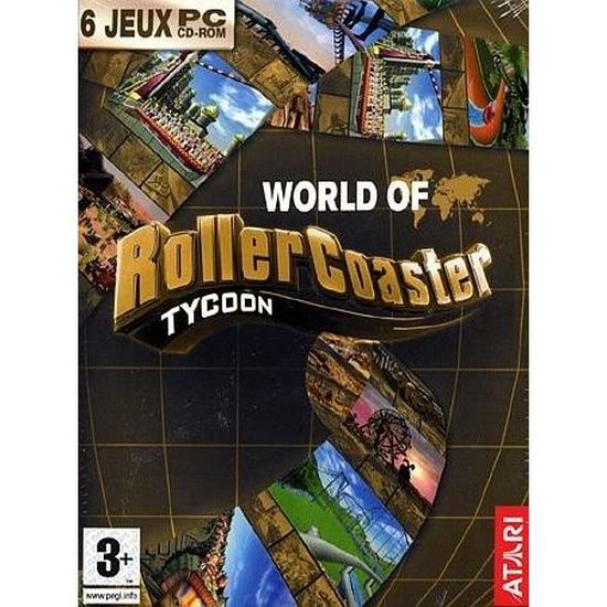 WORLD OF ROLLER COASTER TYCOON / PC CD-ROM - Cdiscount Jeux vidéo