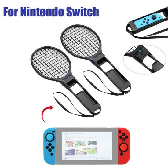 PACK ACCESSOIRE JEUX VIDEO Nintendo Switch Tennis Racket Handle Shell ...