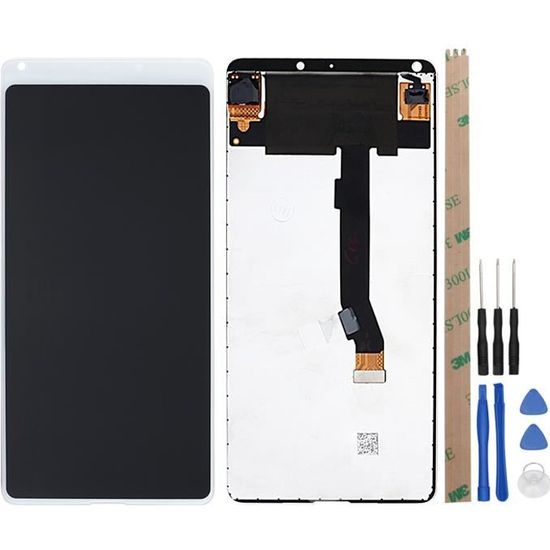 Vitre Tactile - Xiaomi - Mi Mix 2s - Écran LCD Complet - Blanc - Kit ...