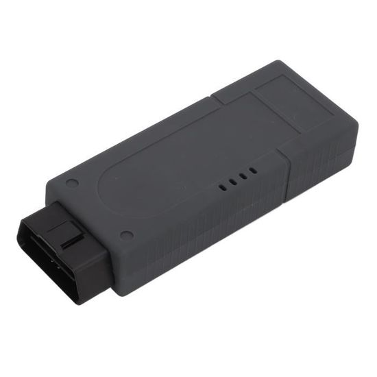 Dilwe adaptateur USB OBD2 Adaptateur de diagnostic de voiture OBD2 Câble de programmation ...