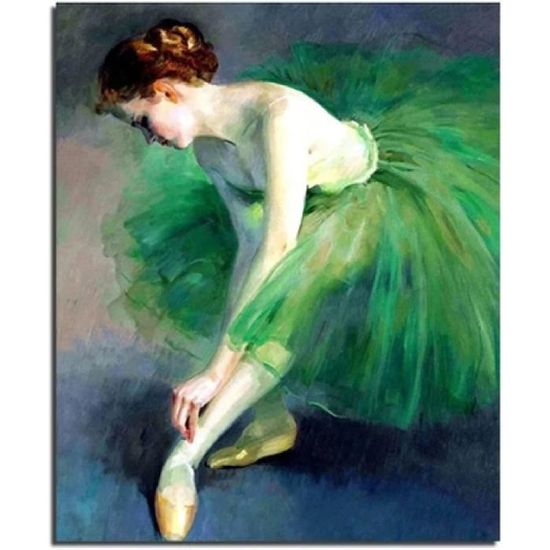 Diamond Painting Full, Fille De Danseuse De Ballet Kit De Peinture ...