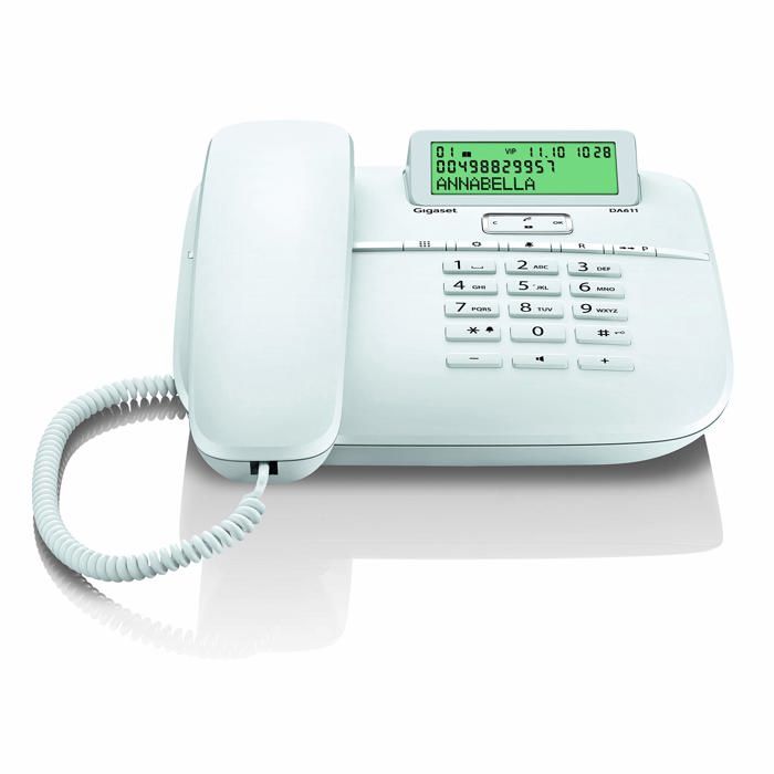 Telephone fixe - pack telephones Gigaset Compatible DA611 wh | S30350 ...