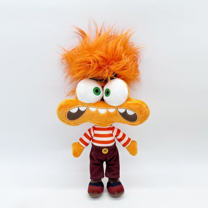 Inside Out 2 Peluche Cheveux Frits Orange Jouets En Peluche Cadeaux De ...