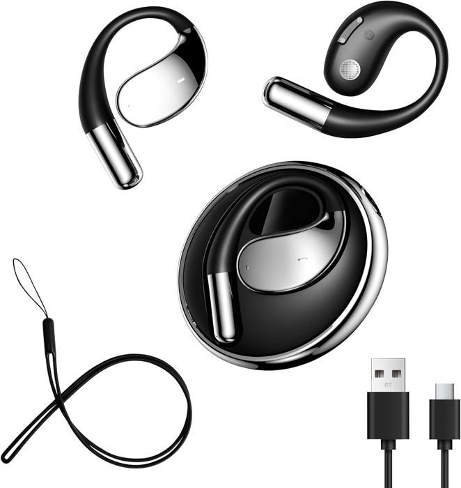 Ai Translation Open Ear Earbuds, Traducteur Vocal Ai, Casque De ...
