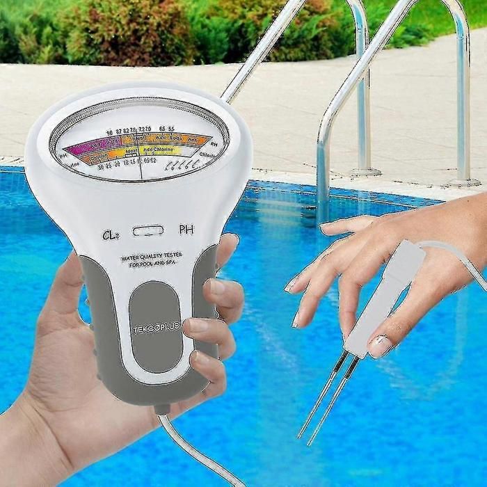 Water Quality Analyzer, Digital Chlorine And Ph Cl2 Tester For Swimming ...