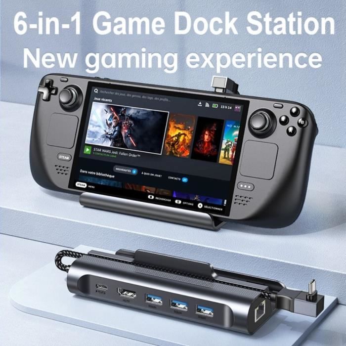 Stand USB-C S6 Station PD 100W charge Gigabit Ethernet déterminer ...
