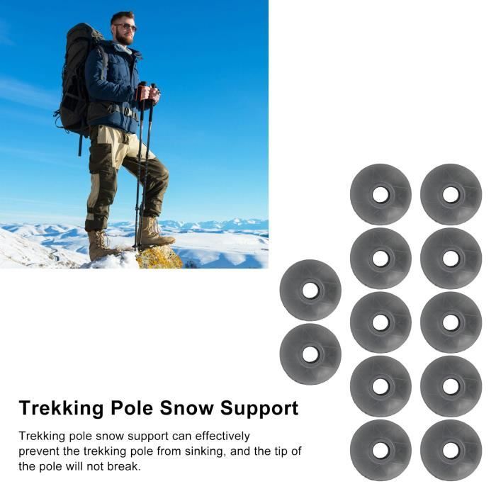 Support de neige pour bâtons de trekking 12 pièces randonnée paniers de boue pour Trekking Hiki ...