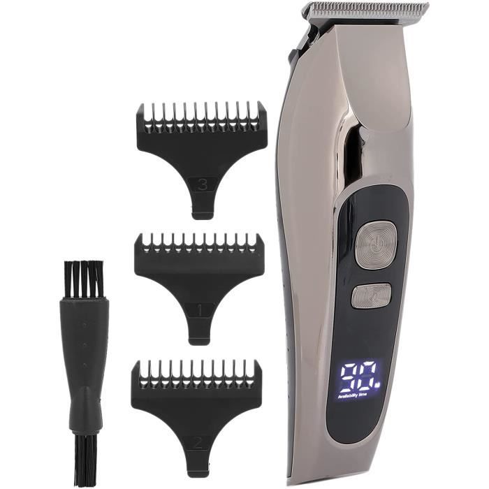 Tondeuse sans fil, tondeuse à cheveux électrique professionnelle stable et durable avec chargeur ...