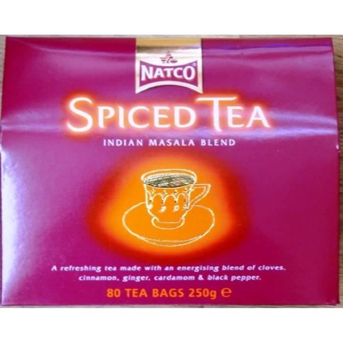Natco - Thé aux épices - 80 sachets - herbe aromatique - Cdiscount Au ...