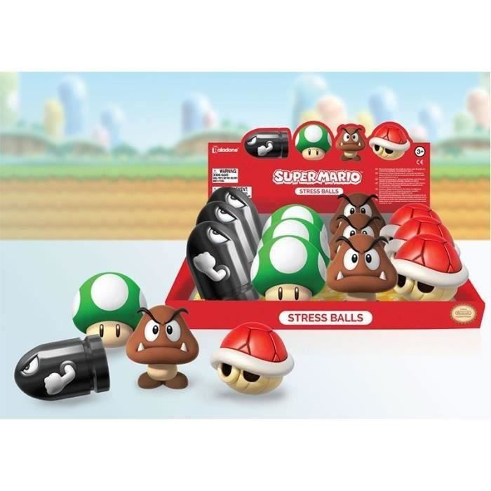 Stress Ball Super Mario - NINTENDO - Carapace Rouge - Cdiscount Jeux ...