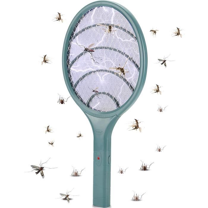 Raquette Anti Moustique Electrique, Débarrasser des Moustiques Mouches ...