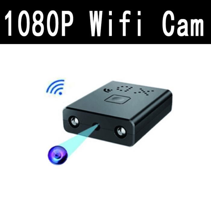 Caméra miniature - HD 4K - WiFi - Surveillance P2P - Enregistreur Audio ...