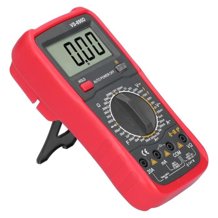 Cikonielf Testeur multimètre Multimètre numérique VS-890D Testeur de ...