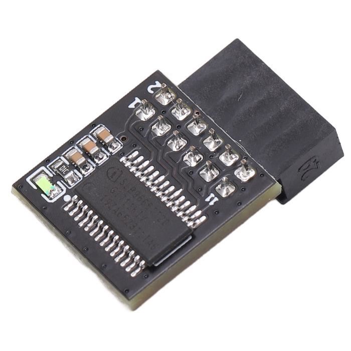 Cikonielf Module TPM 2.0 Module de sécurité de cryptage 12PIN TPM 2.0 ...
