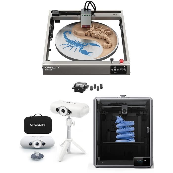 Kit Creality 3 EN 1 (Scanner 3D CREALITY CR-Scan Lizard Premium ...