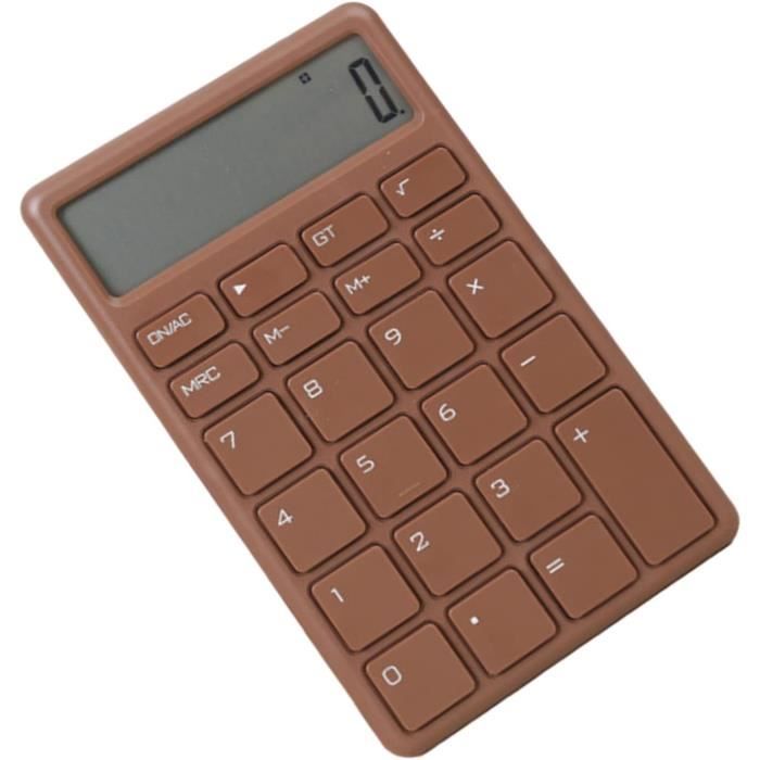 Mini Calculatrice, Calculatrice Numérique Portable Antidérapante, Écran ...