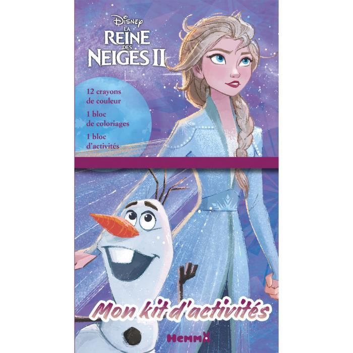 Disney La Reine des Neiges 2 – Mon kit d’activités – Kit d'activités et ...