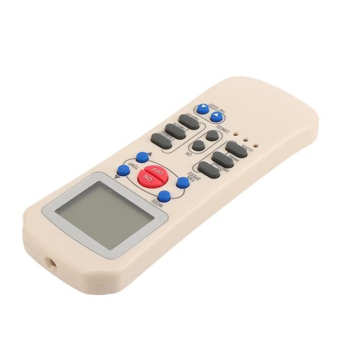 Hurrise Télécommande De Climatiseur De Remplacement Télécommande