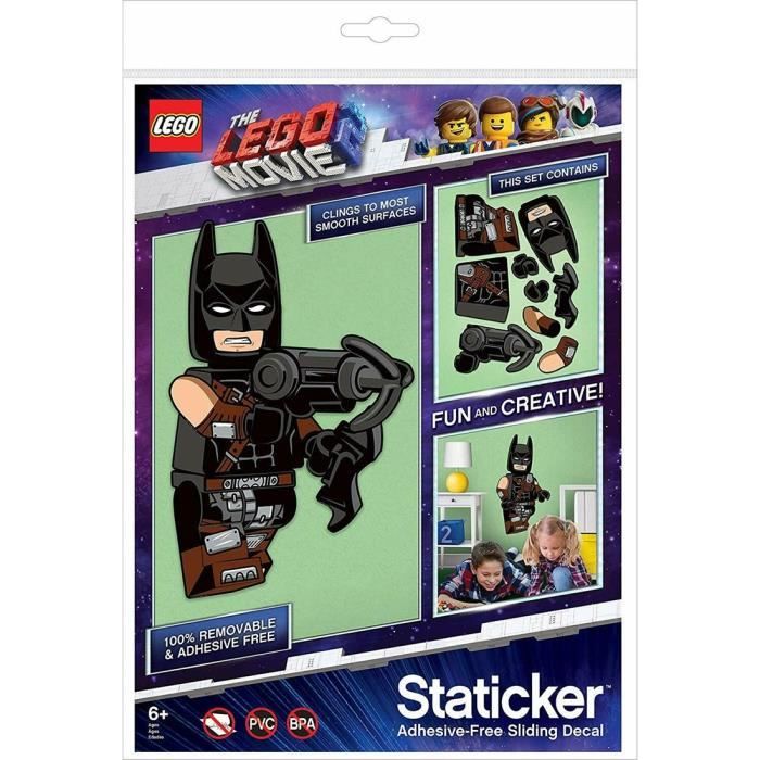 Maxi stickers lego movie Batman - Cdiscount Maison