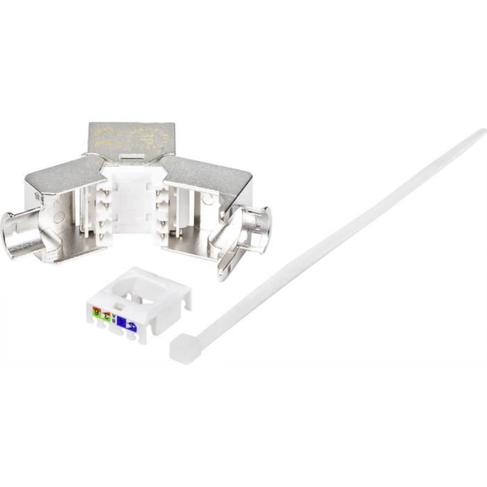 Module RJ45 encastrable - RENKFORCE - RF-4531196 - Keystone - CAT 6a ...