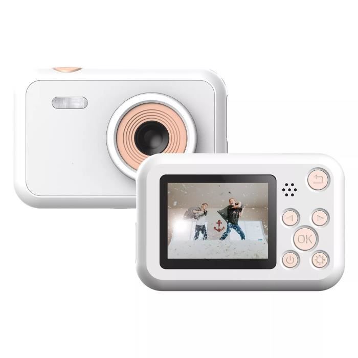 Mini caméra numérique 1080P pour enfants,12 mégapixels,écran LCD de 2.0 ...
