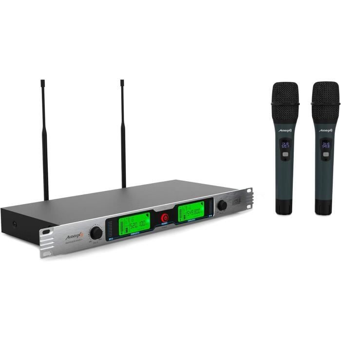 Missouri Rack A Micrófono Inalámbrico Profesional Uhf Doble De Mano ...