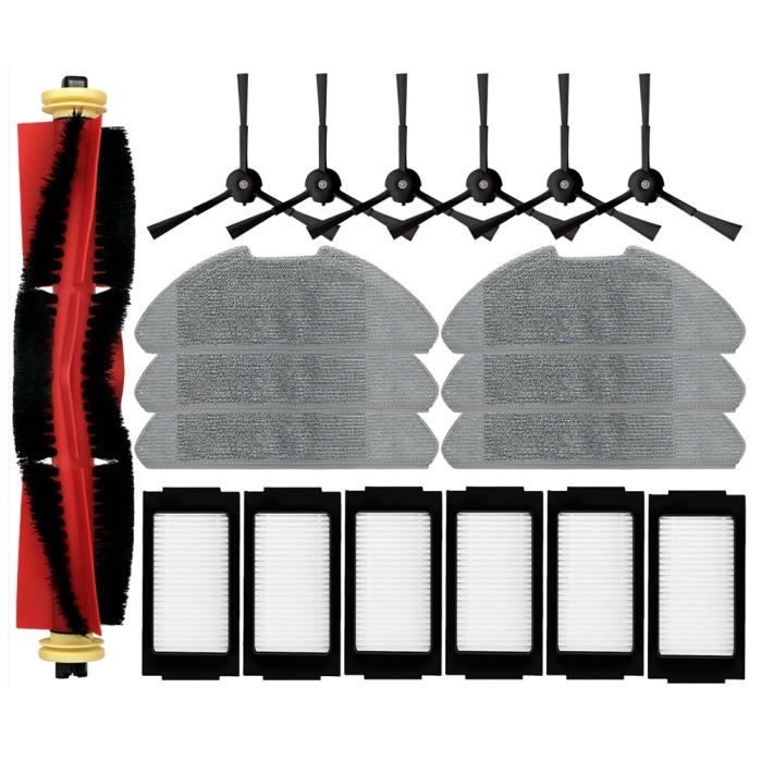 Main Side Brush Hepa Filter Mop Chiffons Wheel Parts pour Mijia Robot ...