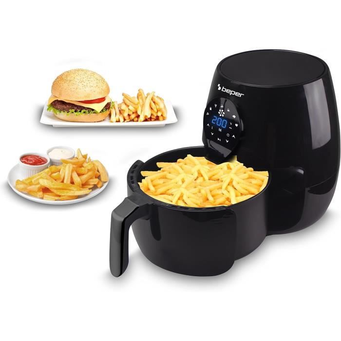 BEPER P101FRI050 Friteuse à air chaud, frite sans huile, 5 L, écran ...