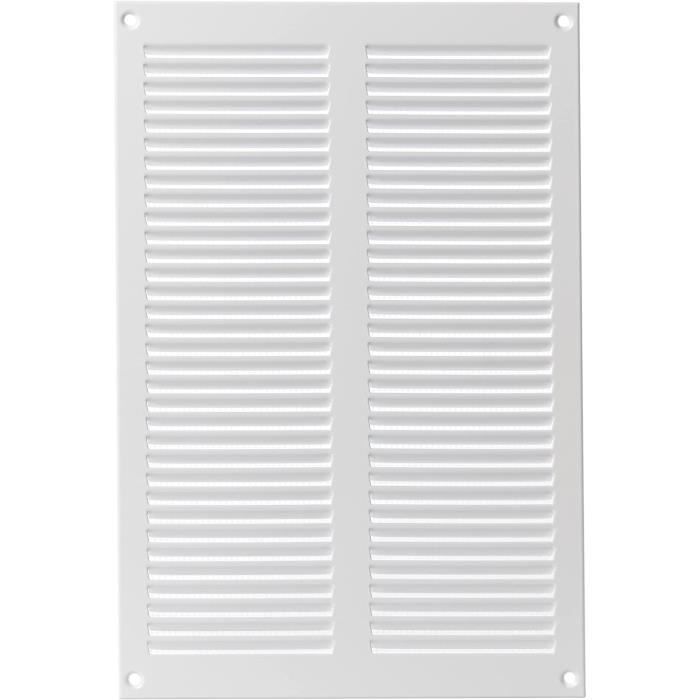 200x300mm Blanc Métal Grille de Ventilation - Grille D'aération avec ...
