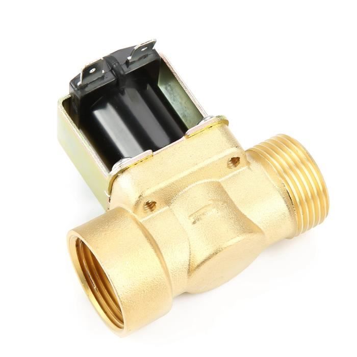 SURENHAP électrovanne NC Laiton DN20 G3/4 Électrovanne électrique d ...