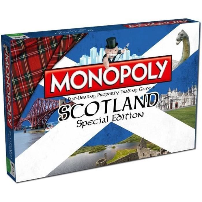 Winning Moves Scotland Monopoly Board Game by Winning Moves - Cdiscount ...